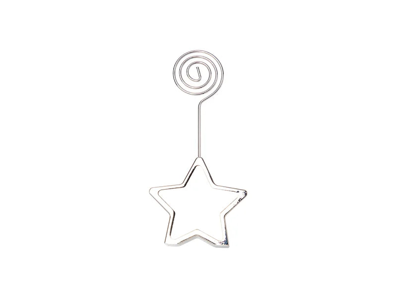 Sublimation Desktop Message Holder (Star Base) – My Store